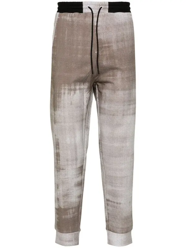 BOSS Abstract-pattern Track Pants
