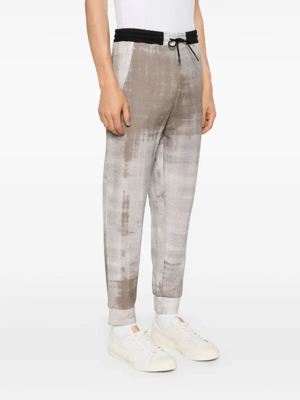 BOSS Abstract-pattern Track Pants