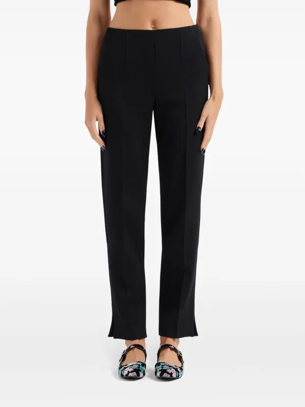 Giorgio Armani Straight-leg Wool Trousers