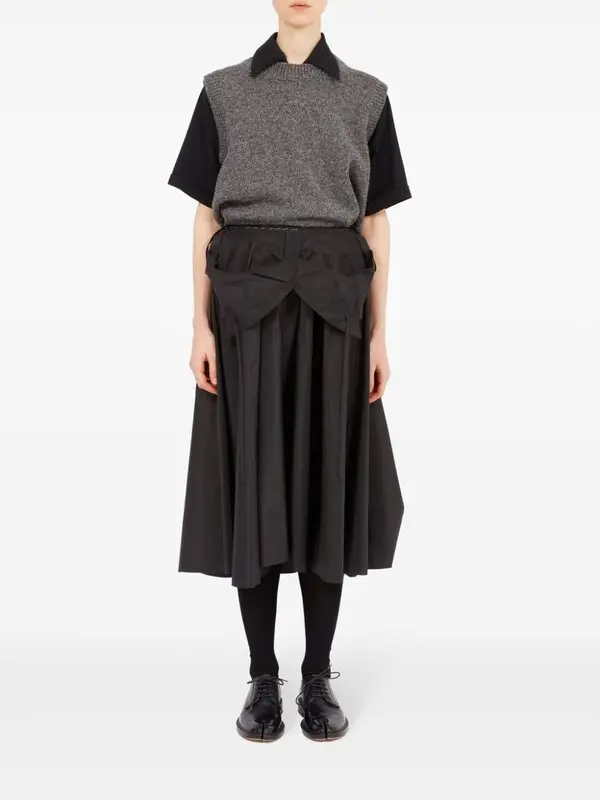MAISON MARGIELA Flared Midi Skirt