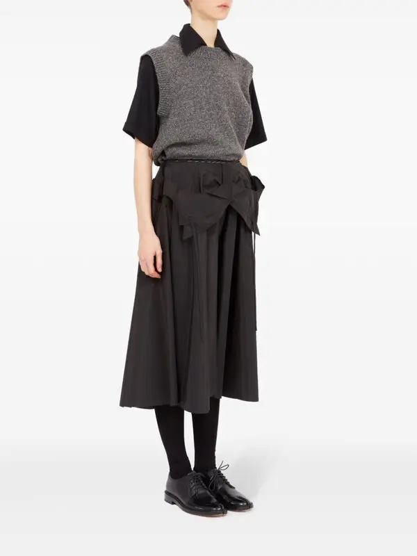 MAISON MARGIELA Flared Midi Skirt