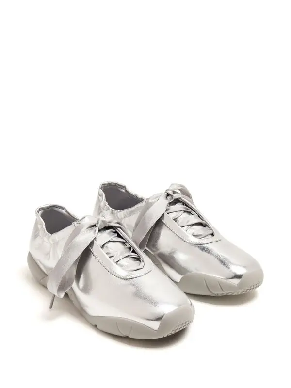 Jw Pei Flavia Ballerina Sneakers - Silver