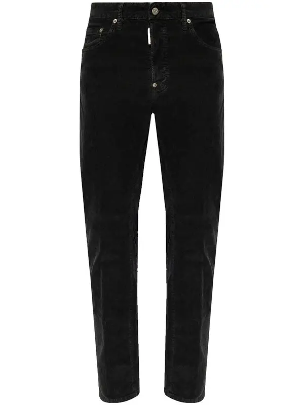 Dsquared2 Corduroy Slim-cut Jeans - Black