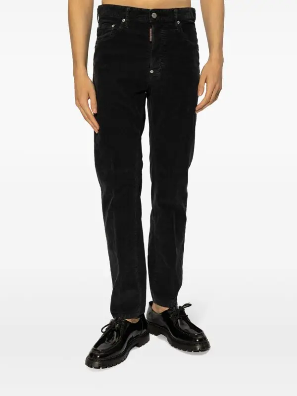 Dsquared2 Corduroy Slim-cut Jeans - Black