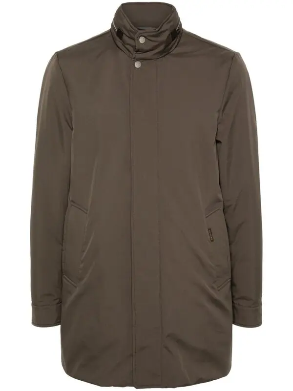 MOORER Vittor-ac High-neck Concealed-fastening Jacket