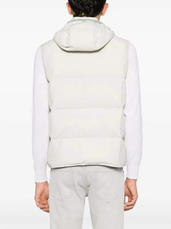 Eleventy Hooded Padded Gilet