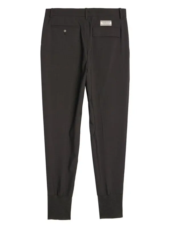 Undercover Logo Appliqué Tapered Trousers