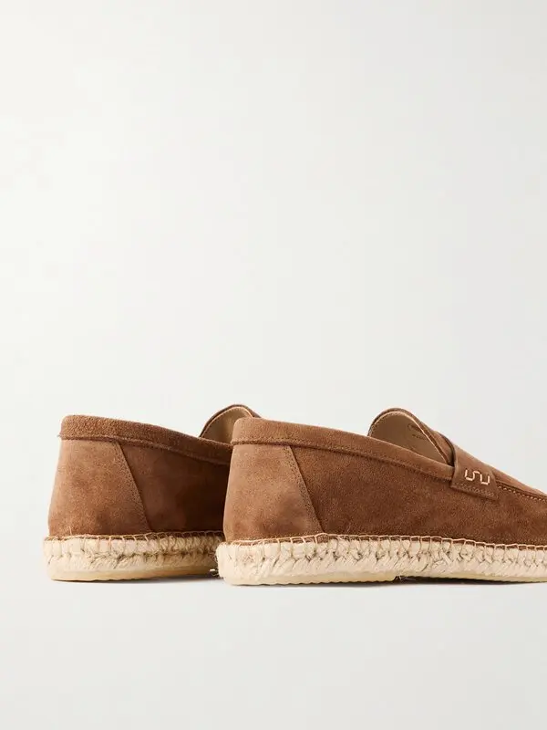 Frescobol Carioca Marcelo Suede Loafers