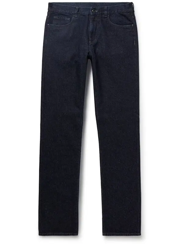 Canali Slim-fit Straight-leg Jeans