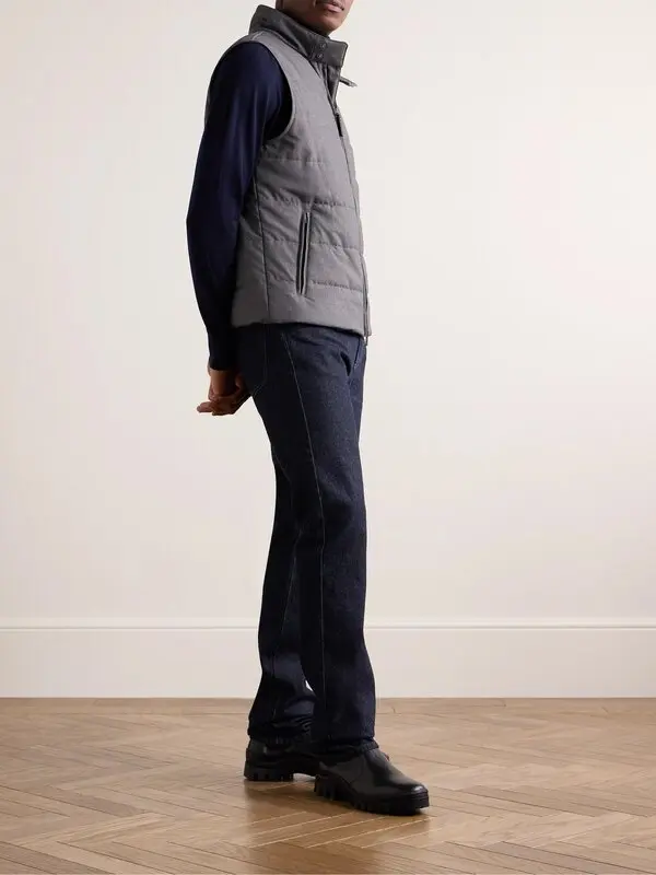 Canali Slim-fit Straight-leg Jeans