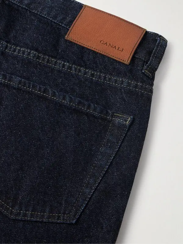 Canali Slim-fit Straight-leg Jeans