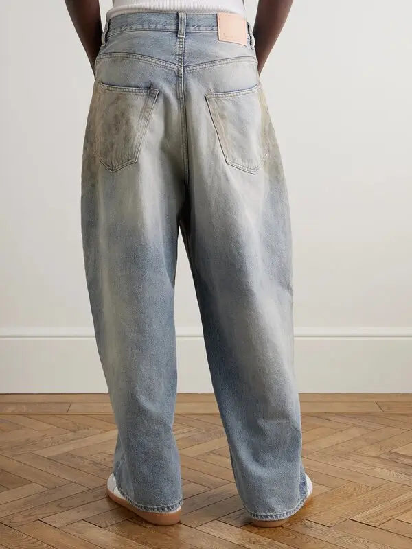 Acne Studios Straight-leg Distressed Jeans - Blue