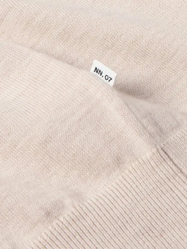 Nn07 Ted 6605 Wool Sweater - Neutrals