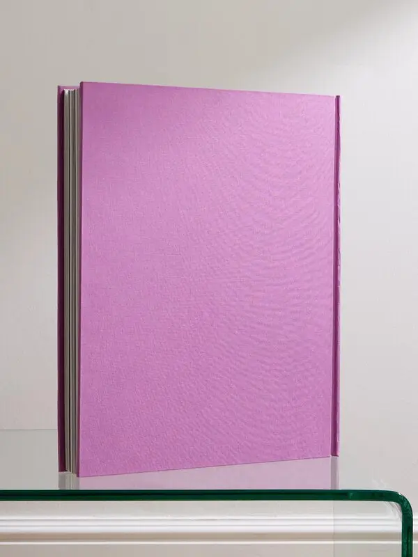 Assouline Yves Saint Laurent: The Impossible Collection Hardcover Book - Purple
