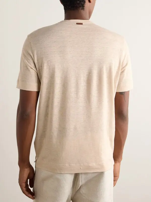 Zegna Linen-jersey T-shirt