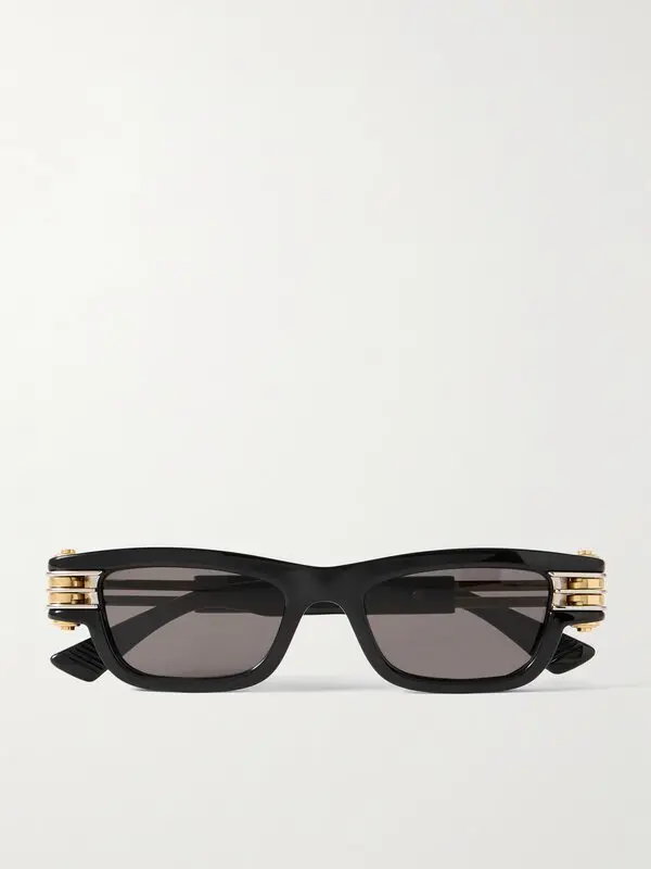 Bottega Veneta D-frame Sunglasses - Black