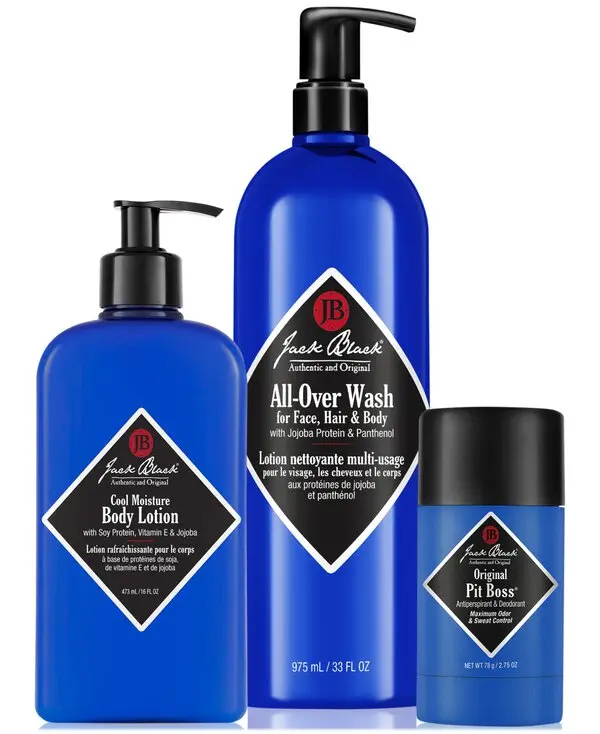 Jack Black 3-pc. All-over Cool Skincare Set - No Color