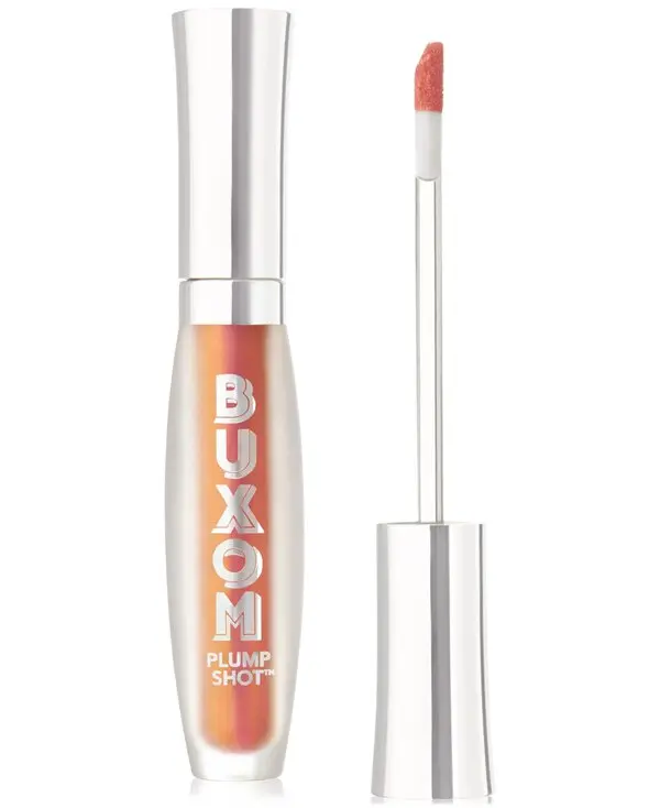 BUXOM Plump Shot Collagen Peptides Plumping Lip Serum-multichrome - Starstruck Coral (bright Peach With Yell