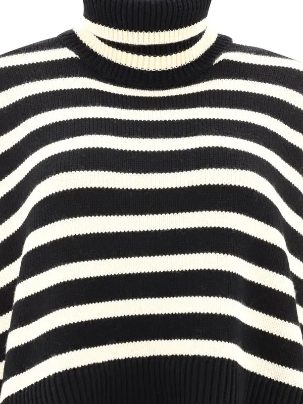 TOTEME Signature Stripe' Turtleneck Sweater