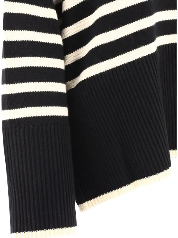TOTEME Signature Stripe' Turtleneck Sweater
