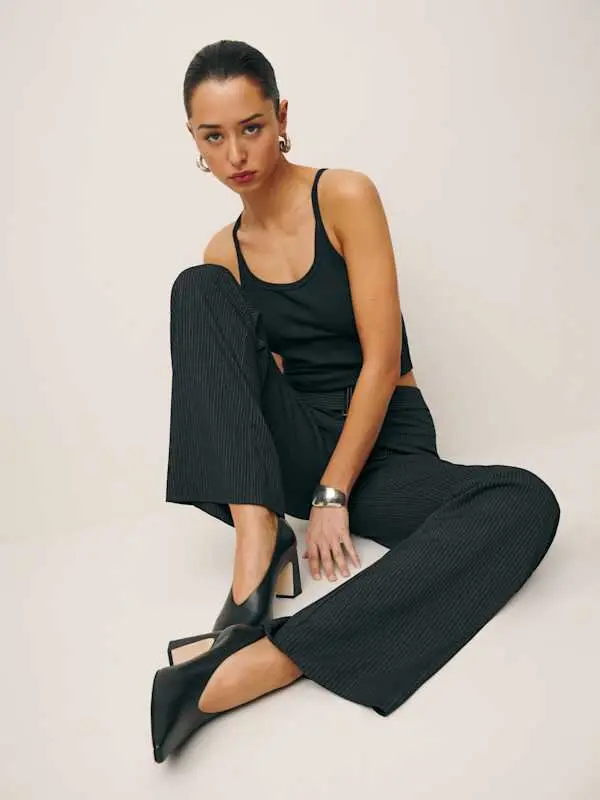 REFORMATION Nolita Pump - Black