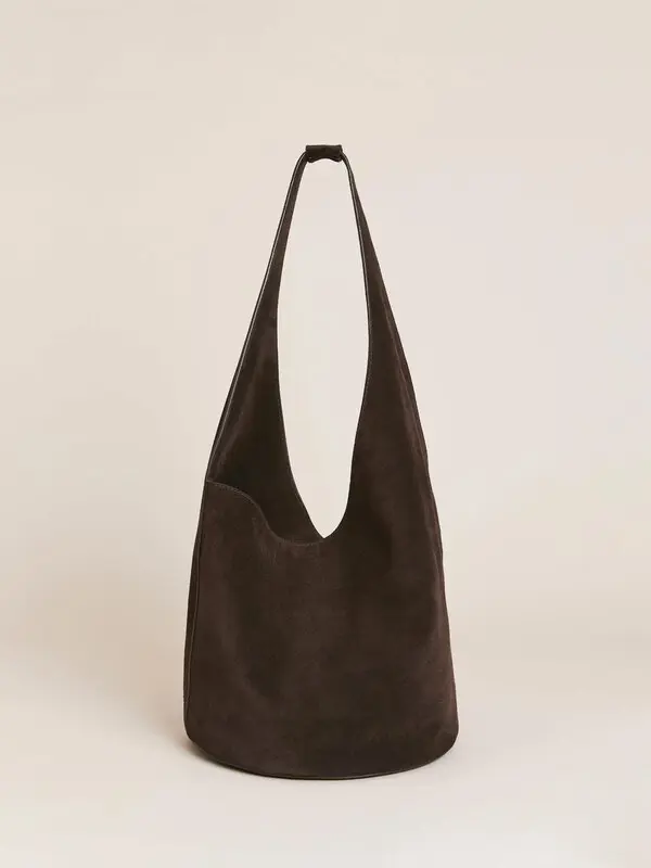 REFORMATION Silvana Bucket Bag - Brown