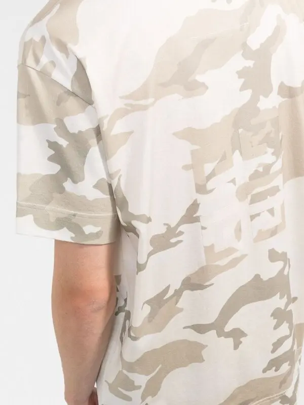 Givenchy Camouflage-print Cotton T-shirt