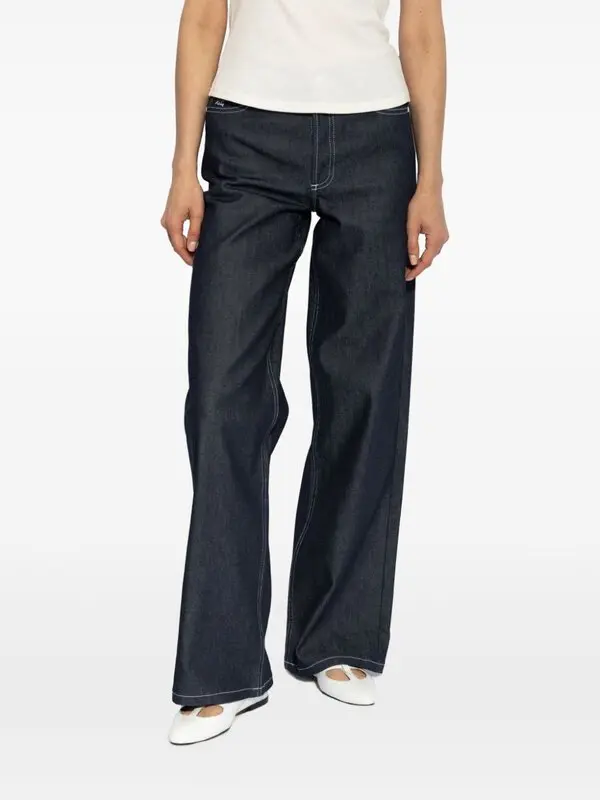 A.p.c. X Katie Holmes Wide-leg Jeans