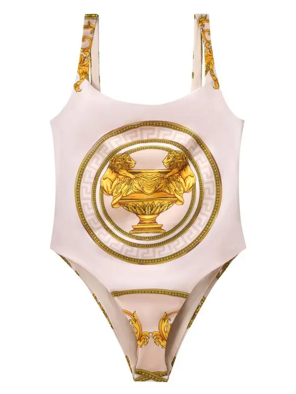 Versace La Coupe Des Dieux One-piece Swimsuit - Neutrals