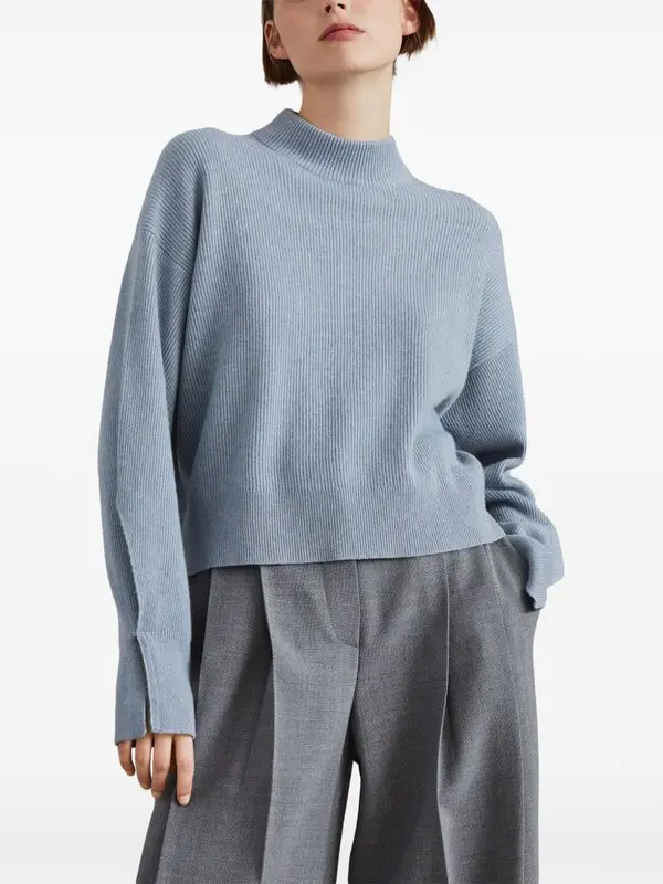 Brunello Cucinelli Mock-neck Cashmere Jumper