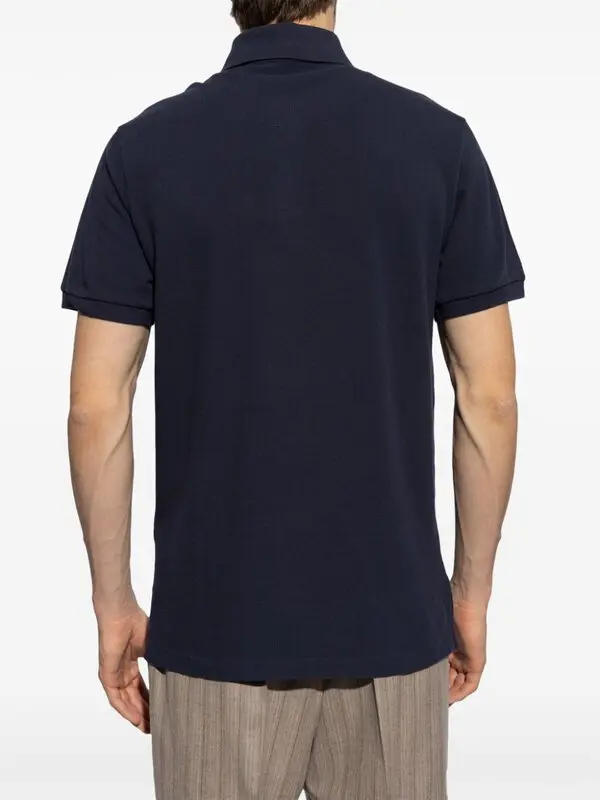 Etro Logo-embroidered Cotton Polo Shirt