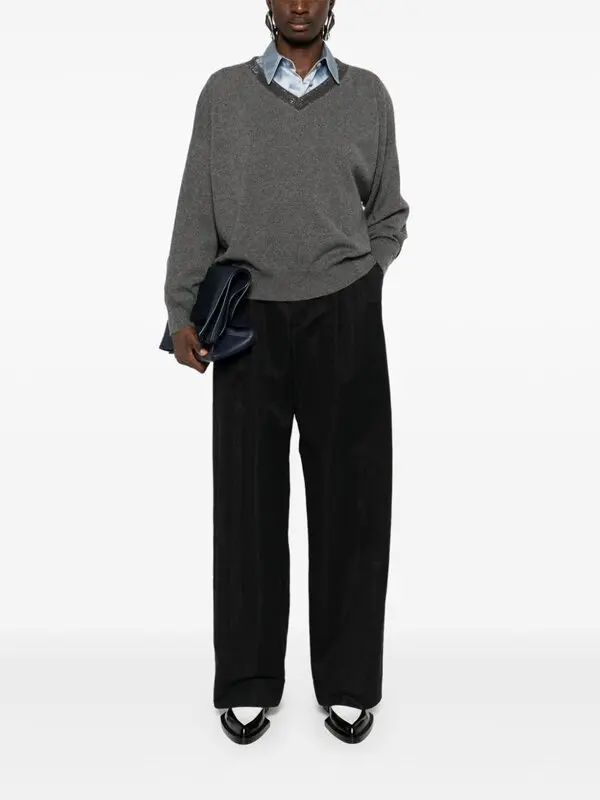 Brunello Cucinelli Monili-detail Cashmere Jumper