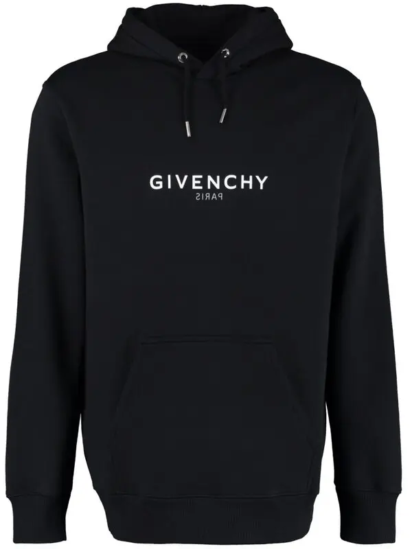 Givenchy Logo-print Hoodie - Black