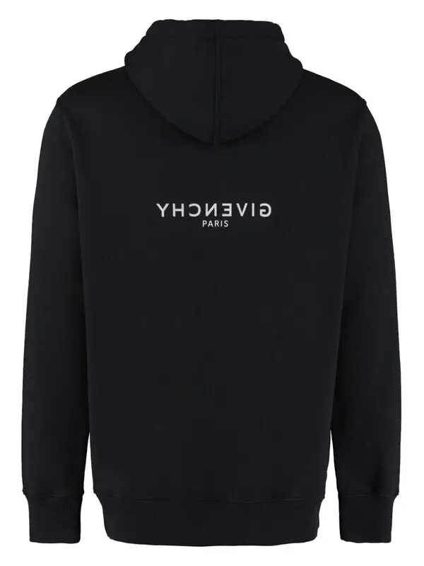 Givenchy Logo-print Hoodie - Black