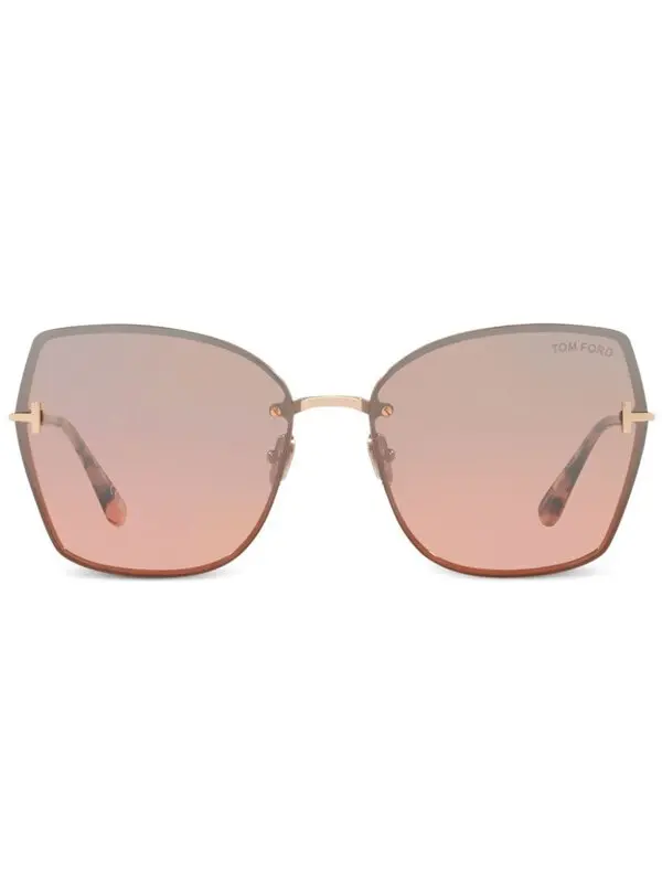 TOM FORD Nickie Sunglasses - Gold