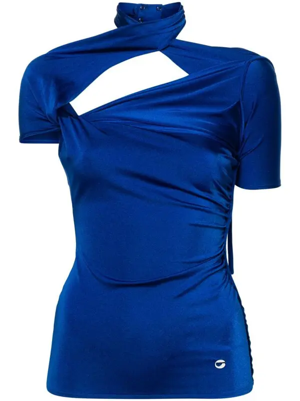 Coperni Asymmetric Draped Top