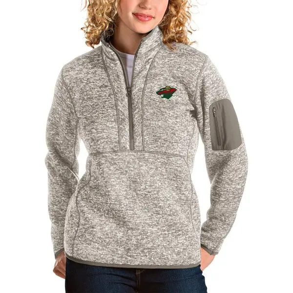 ANTIGUA Minnesota Wild Half-zip Sweatshirt