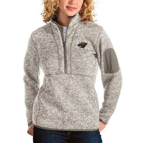 ANTIGUA Minnesota Wild Half-zip Sweatshirt