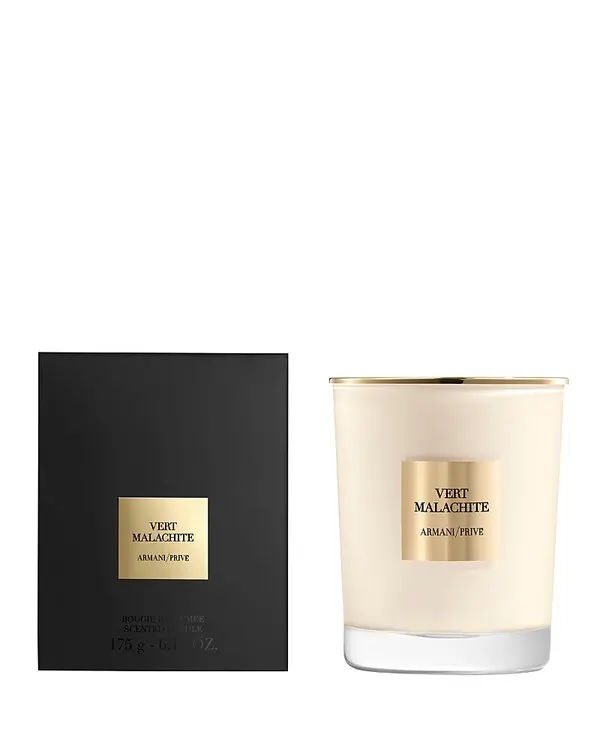 ARMANI Prive Vert Malachite Scented Candle 6.17 Oz - No Color