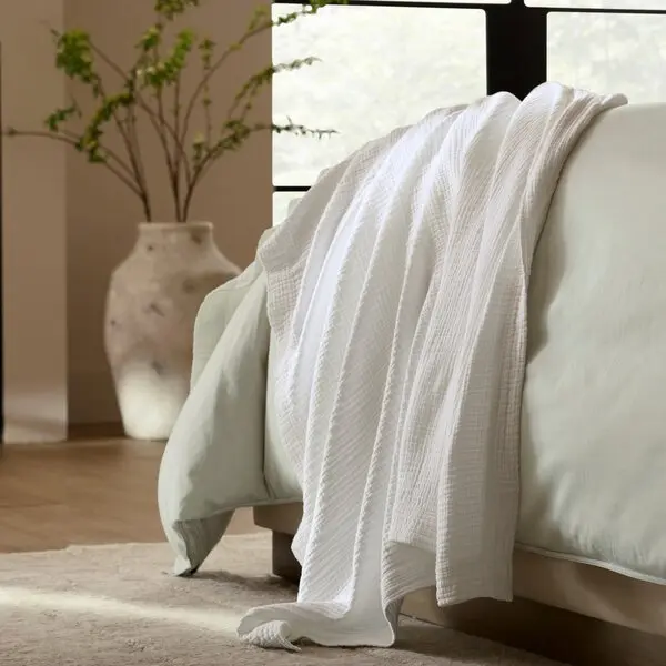 BOLL & BRANCH Dream Bed Blanket, Full/queen - White
