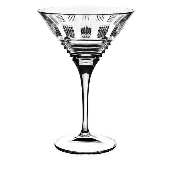 WILLIAM YEOWARD CRYSTAL Zelda Martini Glass - Clear