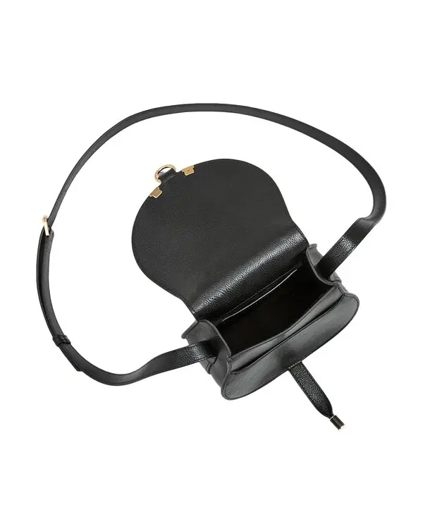 Chloé Marcie Small Leather Saddle Bag