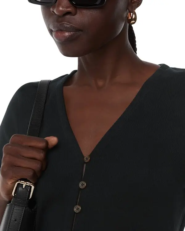 Whistles Button Front Top