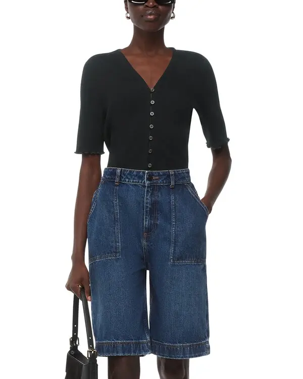 Whistles Button Front Top