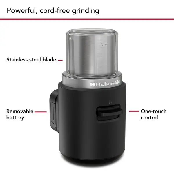 KITCHENAID Go Cordless Blade Coffee Grinder