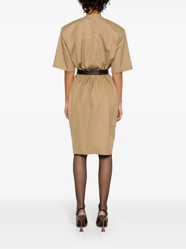 saint laurent shirt dress Saint Laurent Saharienne Shirt Dress
