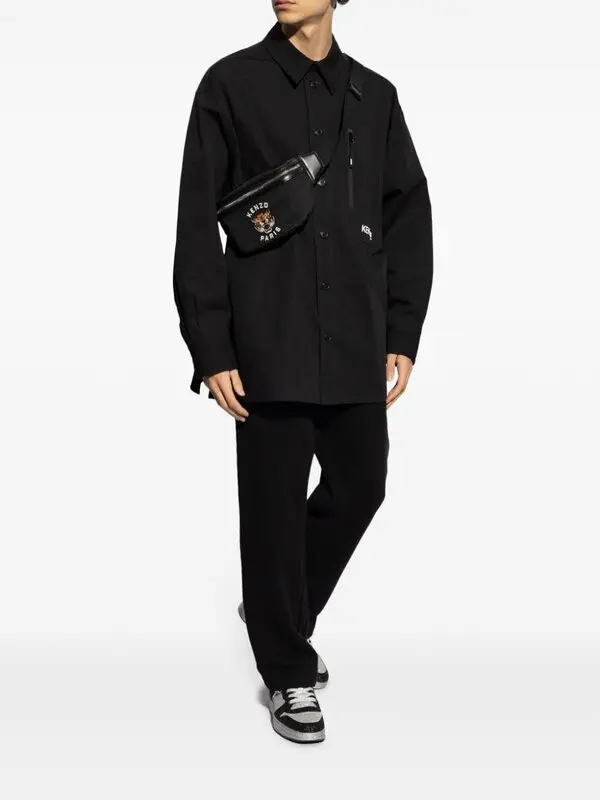 JIMMY CHOO Florent M Logo Patch Sneakers - Black