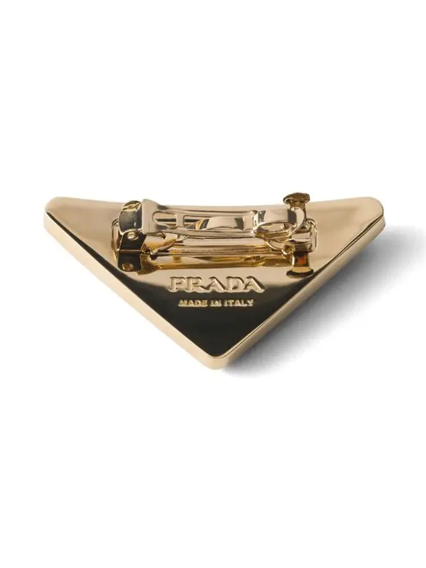 Prada Tortoiseshell-effect Hair Clip - Brown