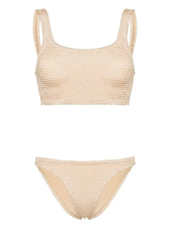 PARAMIDONNA Emily Seersucker Bikini - Neutrals