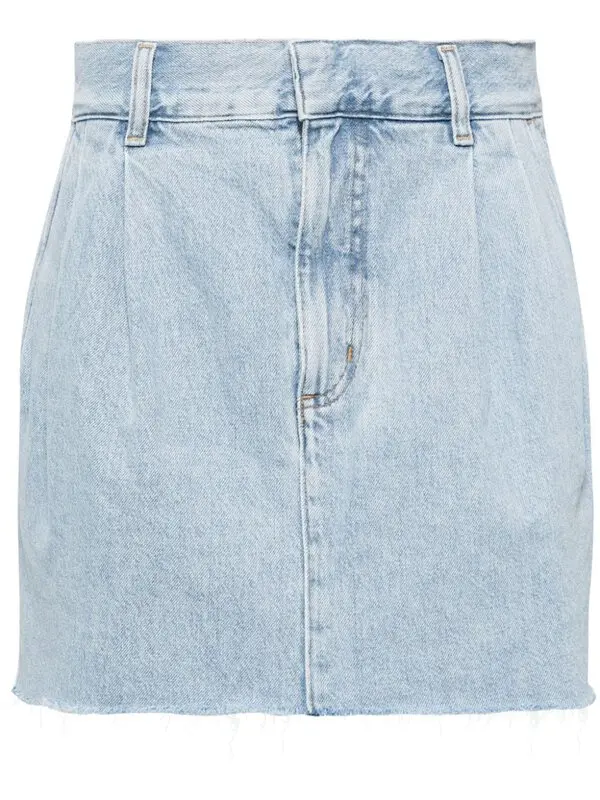 AGOLDE Becker Mini Denim Skirt - Blue